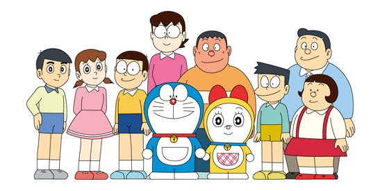 personajes de doraemon | Todos los personajes del gato cosmico