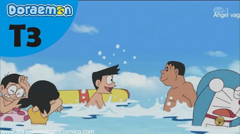 Una piscina en las nubes Doraemon Capitulo 186 | Capitulos Completos