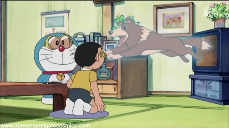 Una televisión 3D realista Doraemon Capitulo 372 | Capitulos